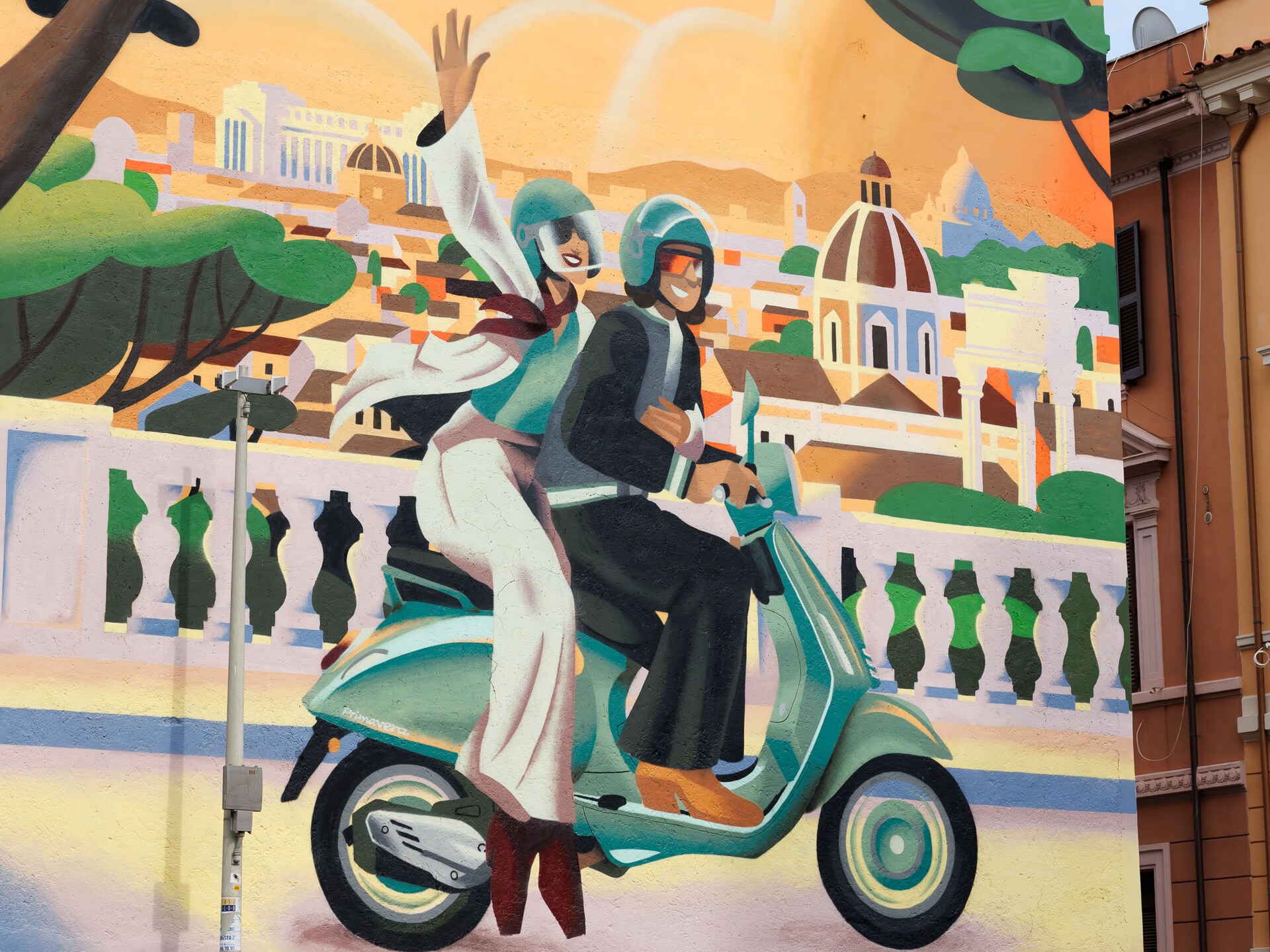 Bức tranh tường | Vespa VN