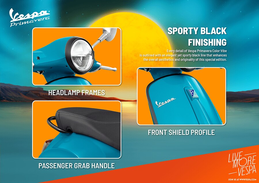 Vespa Primavera Color Vibe 150: price, consumption, colors