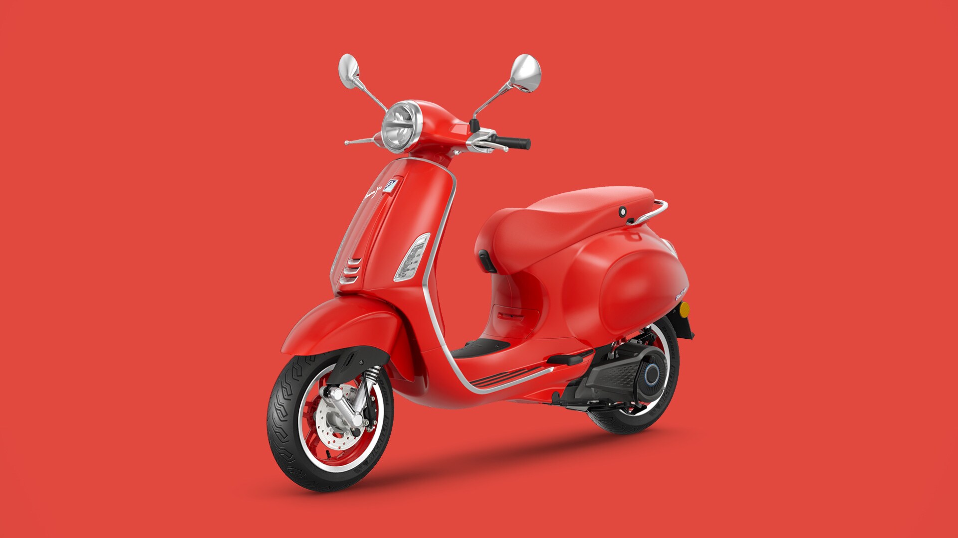 Primavera RED Elettrica 45: price, colours, specs | Vespa EN