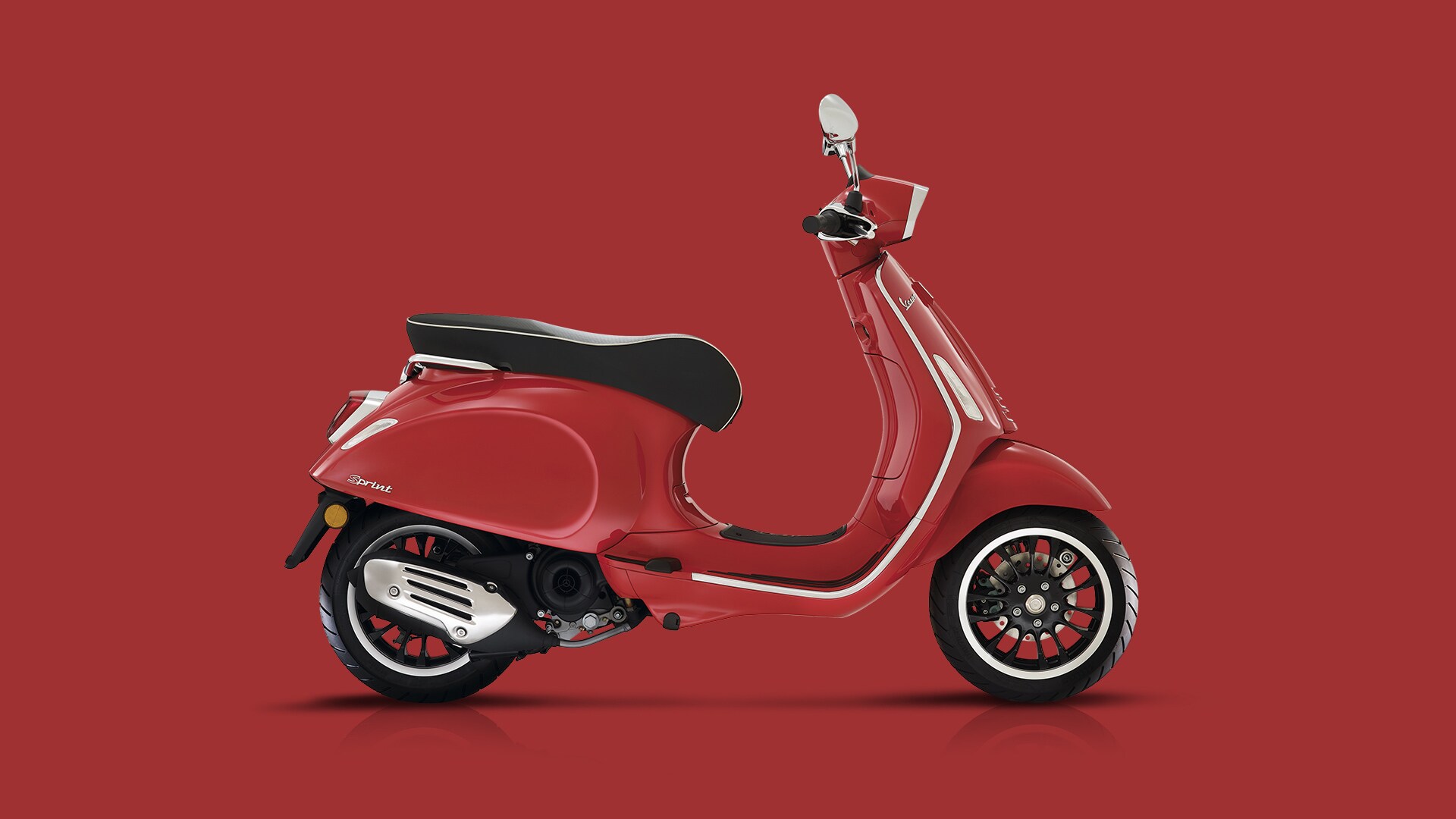Vespa Sprint: fácil de conduzir, desportiva e com visual agressivo.