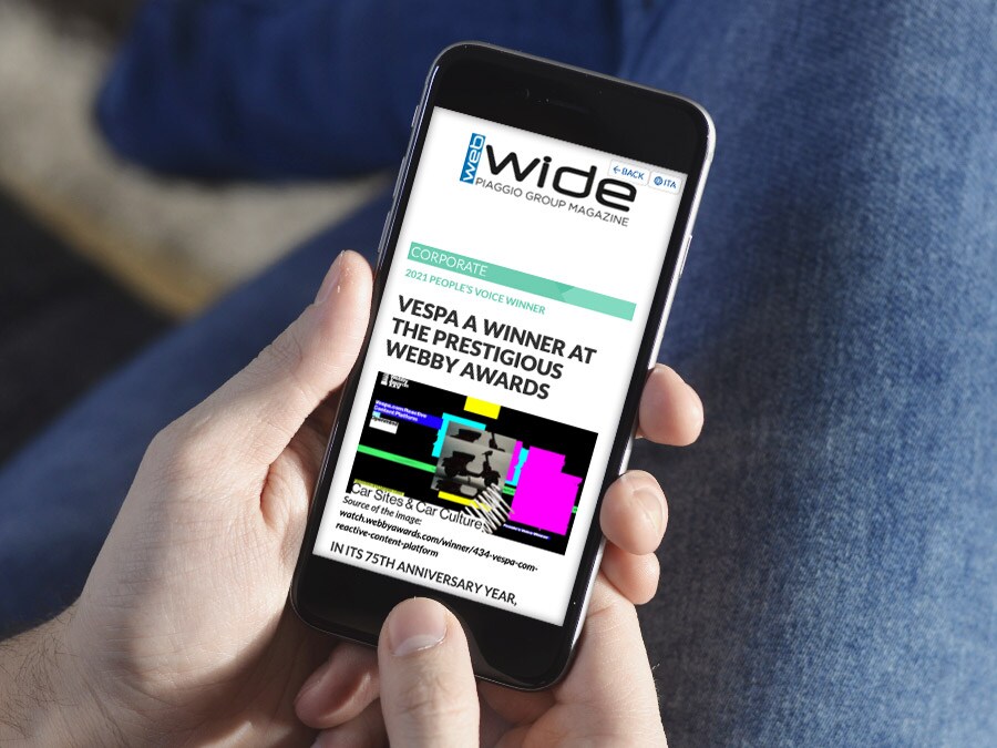 Wide Magazine: Piaggio Group multimedia periodical magazine