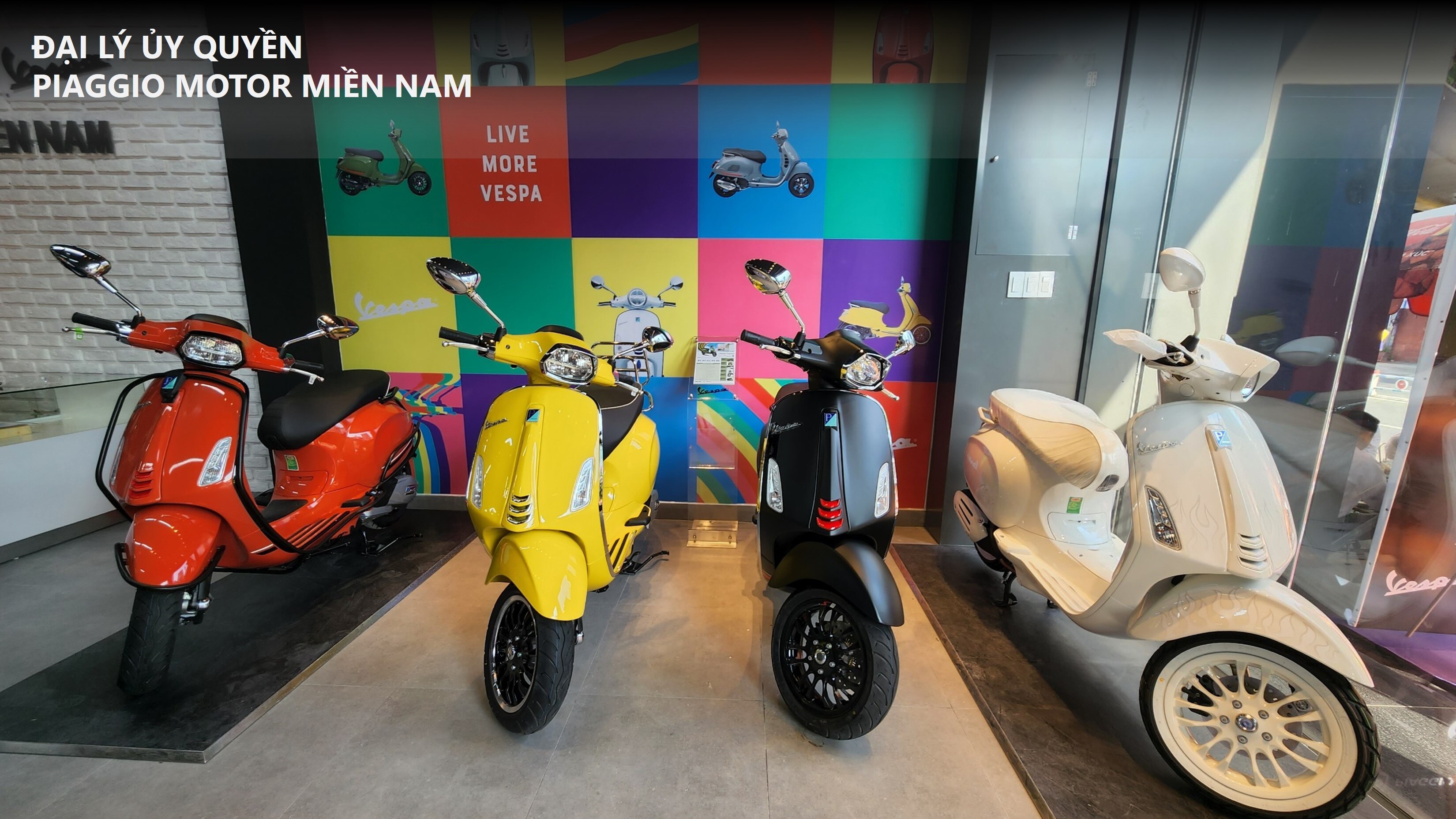 PIAGGIO MOTOR MIEN NAM OPENS NEW SHOWROOM IN HO CHI MINH CITY